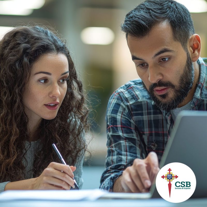 Cursos de español en Madrid. Escuela de español Santa Barbara